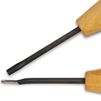 MICRO DETAIL 3MM U GOUGE-Wood Carvers Supply, Inc